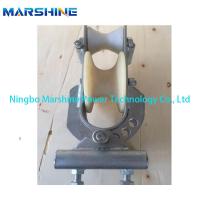 China Sheave Features Galvanized Crossarm Mounted Pulley Cable Block For 20kn Load Capacity for sale