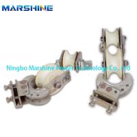 China 20kn Rated Load Cable Pulley Block Aluminum Sheave Stringing Block For Construction for sale