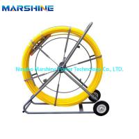 China 16mm FRP Duct Rodder For Metal Frame 2.2mm Thickness 1.8 Density 300mm Wheel Diameter for sale