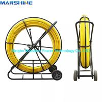 China 16mm FRP Duct Rodder For Metal Frame 2.2mm Thickness 1.8 Density 300mm Wheel Diameter for sale