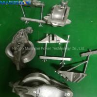 China Aluminum Single Hanging Universal 10kn Stringing Pulley Block For Initial Payment for sale