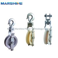 China Nylon Single Wheel Pulley Sitting And Hanging Type Sheave Block for sale