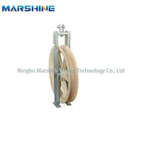China Nylon Single Wheel Pulley Sitting And Hanging Type Sheave Block for sale