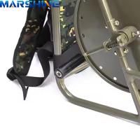 China LB-05 All Metal Aluminum Tactical Fiber Optic Reel Backpack Style for sale