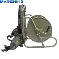 China LB-05 All Metal Aluminum Tactical Fiber Optic Reel Backpack Style for sale