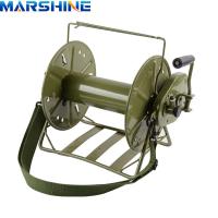 China STB-10 All Metal Tactical Fiber Optic Reel Cable Drum Spool Manpack Backpack for sale