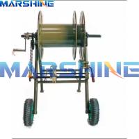 China LZP4625-10 Foldable Mobile Wheel Rack Style Fiber Optic Cable Drum Spool Reel for sale