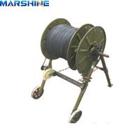 China LZP4625-10 Foldable Mobile Wheel Rack Style Fiber Optic Cable Drum Spool Reel for sale