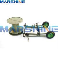 China LZP4625-10 Foldable Mobile Wheel Rack Style Fiber Optic Cable Drum Spool Reel for sale