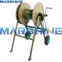 China LZP4625-10 Foldable Mobile Wheel Rack Style Fiber Optic Cable Drum Spool Reel for sale