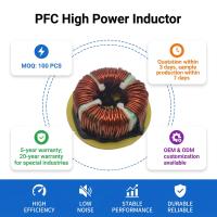 China High Saturation Current PFC Inductor For Solar Inverters And Industrial for sale
