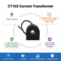 China High Accuracy CT102 Current Transformer Micro AC Current Sensor For PV Inverter for sale