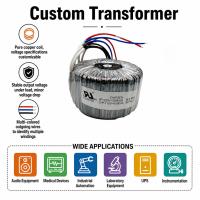 China T180 Pure Copper 6KVA Toroidal Transformer Low Loss High Voltage Isolation for sale
