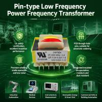China Low Noise Low Frequency PCB Mount Transformer For Industrial Automation for sale