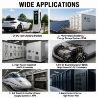 China High Power Compact EE80 High Frequency Power Transformer Low Loss Stable For Inverters for sale