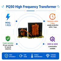 China Compact Efficient PQ50 High Frequency LLC Transformer Low Loss Stable For UPS for sale