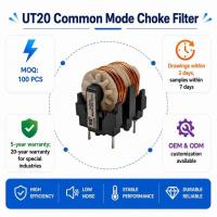 China Dual Winding UT20 Common Mode Choke EMI Line Filter Inductor For SMPS LED Driver for sale