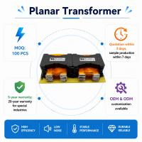 China PQ5033 PQ5060 Custom High Frequency Planar Transformer For Power Energy System for sale