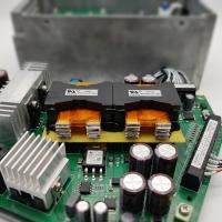 China Low Loss Custom PQ5033 High Frequency Transformer with Horizontal Header Base for sale