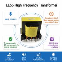 China Low Loss Compact EE55 HF Power Transformer Stable Durable For UPS Systems for sale