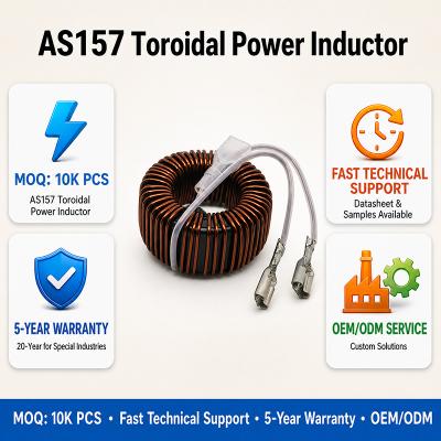 China Sendust Core Durable AS157 Toroidal Inductor for Professional Electronic for sale