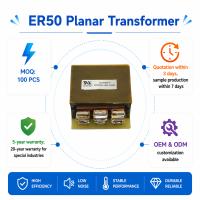 China ER50 U/L Certified Power High Frequency Flyback Transformer Compact SMT for sale