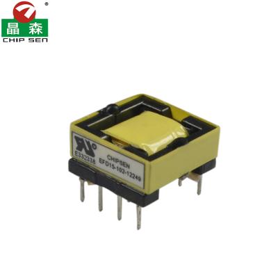 China Small Power 220V 12V EFD15 High Frequency Flyback Transformer For LED Driver Converters for sale