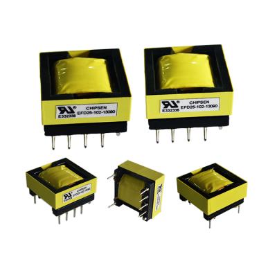 China 12V 24V 48V EFD25 High Frequency Flyback Transformer For DC-DC LED Driver Charger for sale