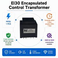 China EI30 Encapsulated PCB Mount Audio Transformers 600:600 Ohm For Audio Equipment for sale