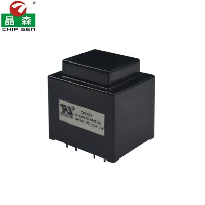 China EI30 Encapsulated PCB Mount Audio Transformers 600:600 Ohm For Audio Equipment for sale