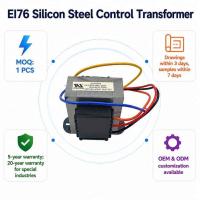China 100VA Industrial Control Transformer EI76 380V to 24V 50Hz Automation for sale