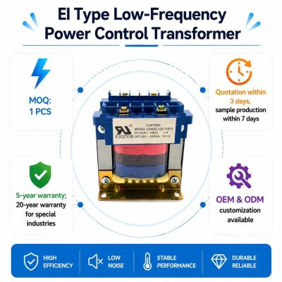 China High Power Low Noise EI96 Control Transformer Stable Efficient For Machine Tools for sale
