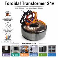 China Low Noise Custom T110 Toroidal Type Transformer For Audio Amplifier Control Isolation for sale