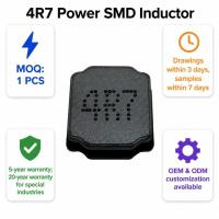 China 4R7 4.7uH Shielded SMD Inductor Ferrite Chip Coil For Automotive DC-DC Converter for sale