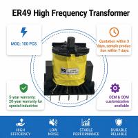China Efficient Low Noise ER49 High Frequency Transformer Industrial Power Systems for sale
