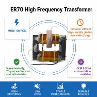 China Custom ER70 High Frequency Pulse Transformer For Industrial High Voltage Generator for sale