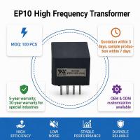 China PoE Small Power EP10 SMD Electronic Pulse Transformer For Gate Drive Inverter for sale