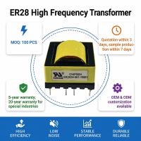 China 400v 220v AC DC Step Down ER28 High Frequency Pulse Transformer For Adapter Smart Meter for sale