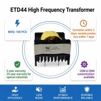 China ETD44 Low Loss High Frequency SMPS Transformer Custom SMPS Power Stable for sale