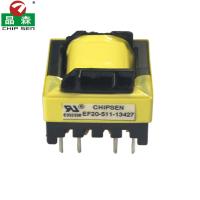 China EF20 Pure Copper Ferrite Core High Frequency Transformer Vertical PCB Mount Design for sale