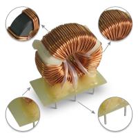 China T26 High Current Pure Copper Toroidal Inductor Vertical PCB Mount Stable for sale