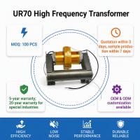China UR70 High Efficiency High Frequency Transformer Coil Stable Reliable Performance for sale