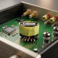 China Compact Shielded RM6 High Frequency SMPS Transformer Low Loss Stable For DC Power for sale