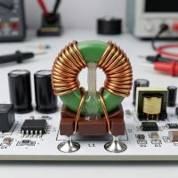 China T22 Custom Magnetic Core PFC Inductor Compact 4 Pin Base EMI Power Choke for sale