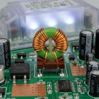 China T22 Custom Magnetic Core PFC Inductor Compact 4 Pin Base EMI Power Choke for sale