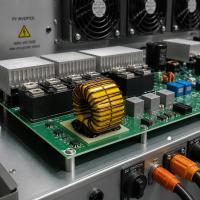 China T184 Pure Copper Iron Powder PFC Inductor Low DCR High Efficiency Design for sale