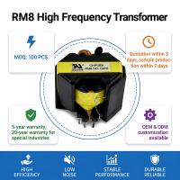 China 800uH RM10 Electronic High Frequency Power Transformer Industrial 5v Small LED Driving for sale