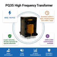 China PQ35 High Efficiency High Frequency Pulse Transformer Reliable Stable SMT Design for sale