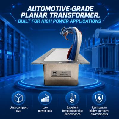 China Low Loss Efficient PQ6035 High Frequency Transformer for Heavy Duty Device for sale