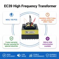 China Compact Efficient EC39 HF Power Transformer Low DCR Stable Power Supplies for sale